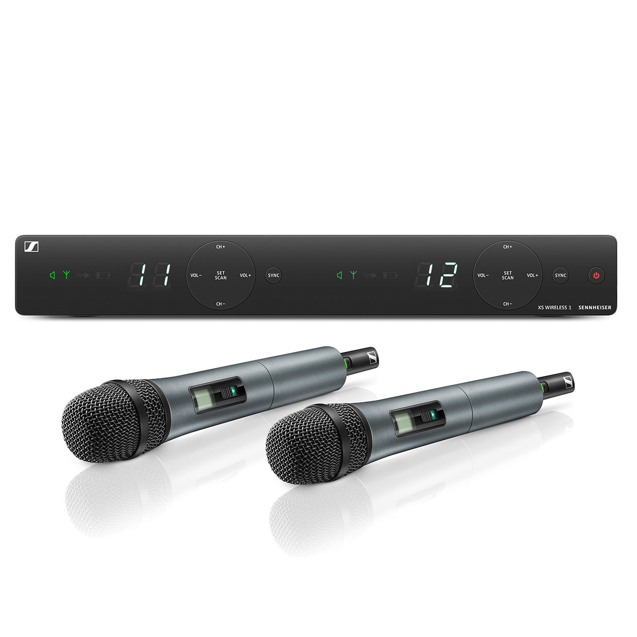 Sennheiser XSW 1-825 Dual langaton käsimikrofonijärjestelmä - St. Paul's Sound verkkokauppa