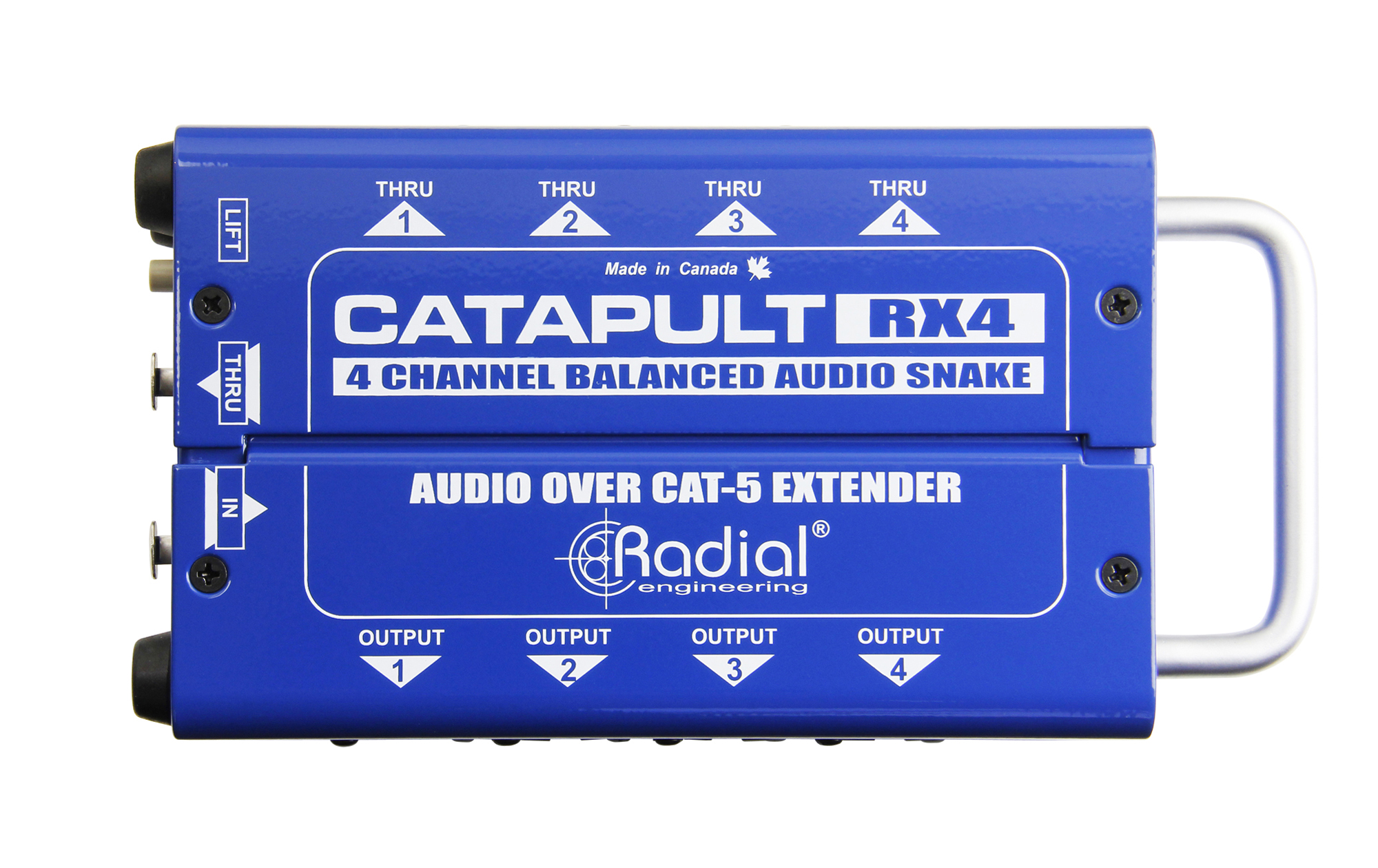 Radial Catapult RX4 audio snake - St. Paul's Sound verkkokauppa