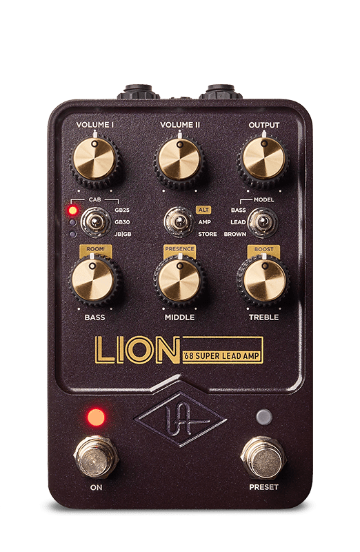 Universal Audio UAFX Lion 68 Super Lead Amp pedaali - St. Paul's Sound ...