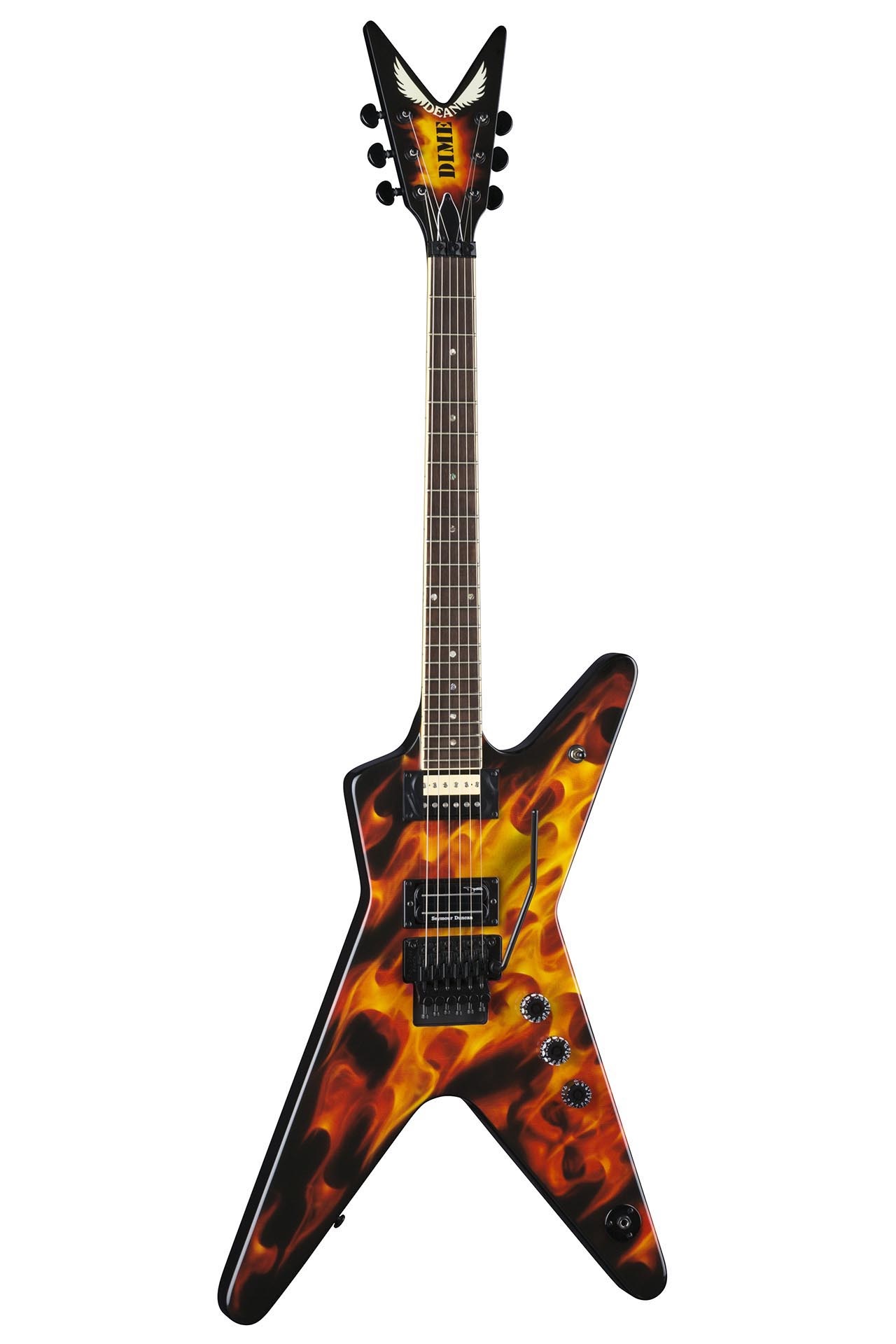 Dean Dimebag Dime O Flame sähkökitara - St. Paul's Sound verkkokauppa
