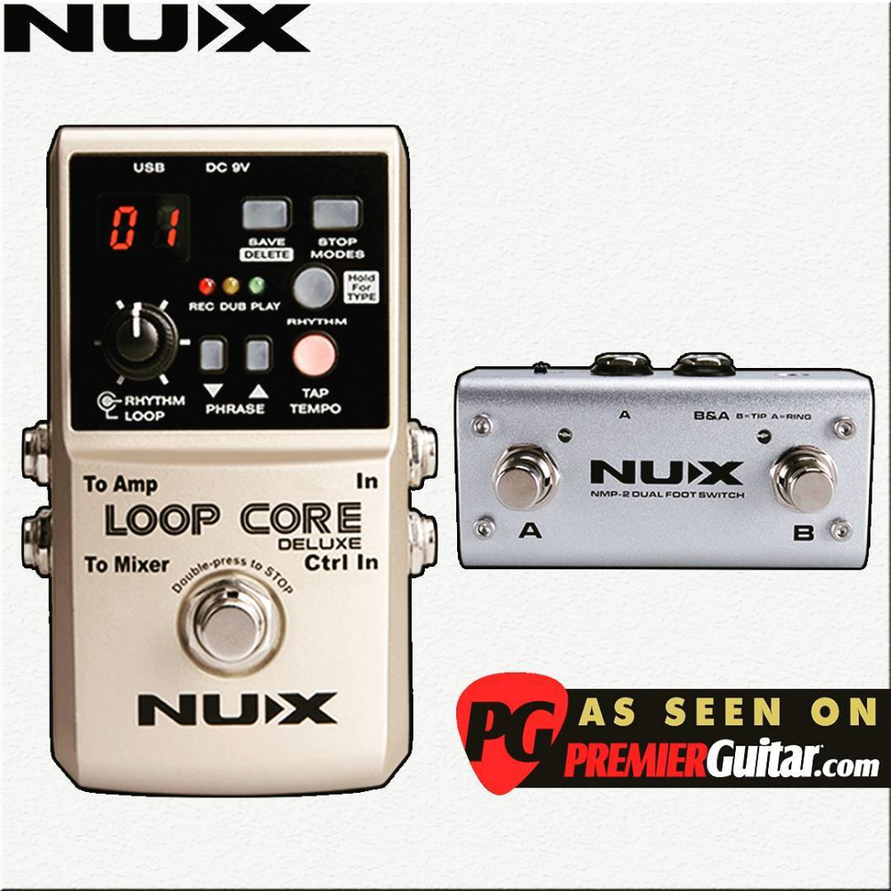 Nux Loop Core Deluxe Bundle - St. Paul's Sound verkkokauppa