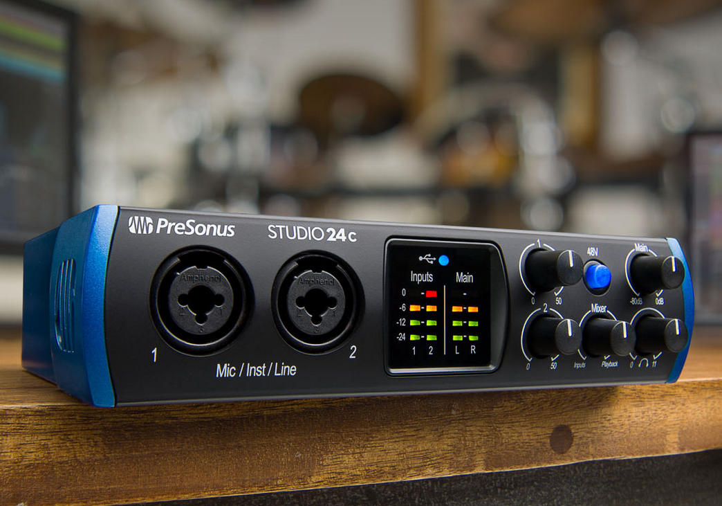 Presonus Studio 24c usb-äänikortti - St. Paul's Sound verkkokauppa