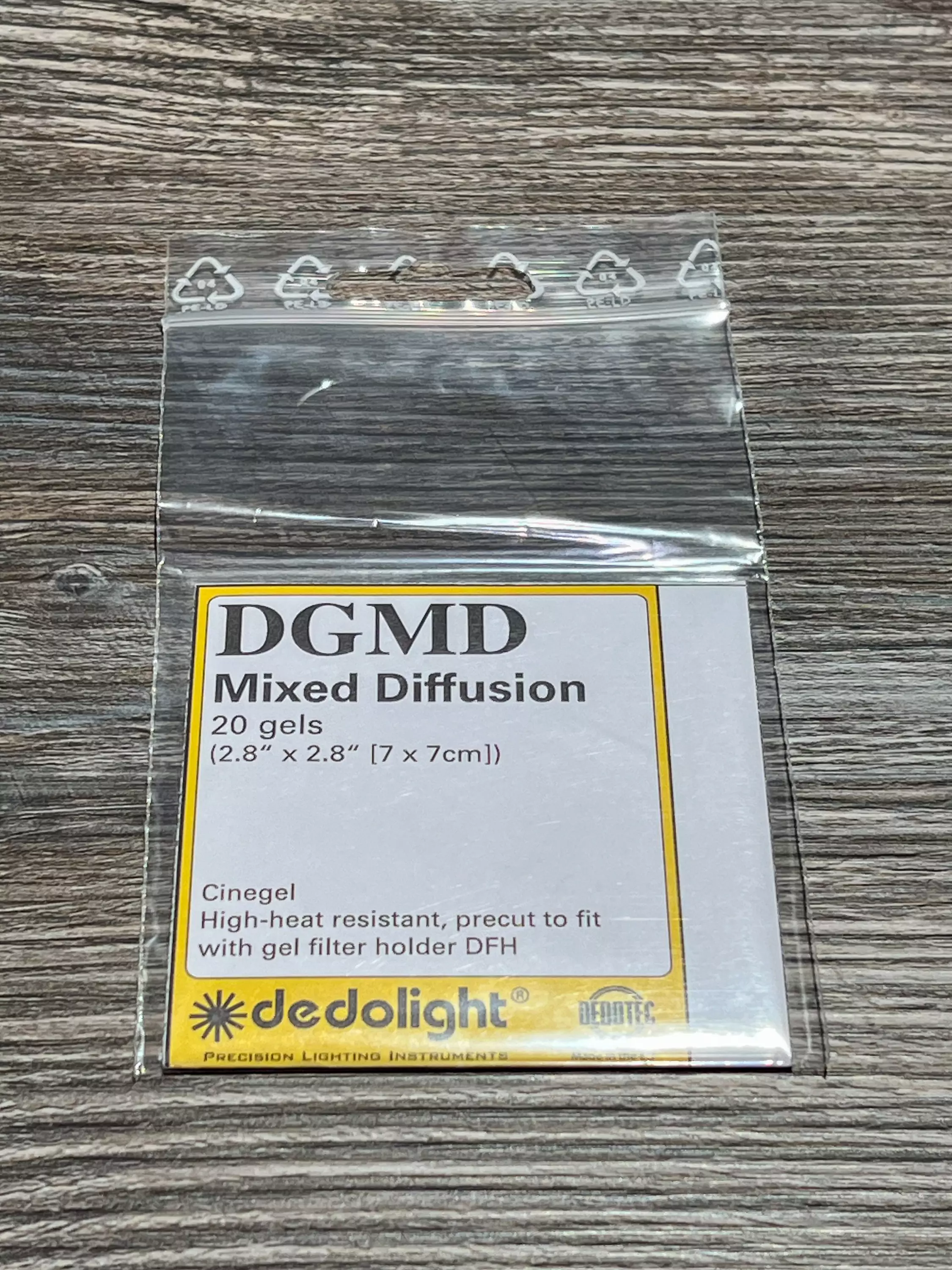 Dedolight DGMD Mixed Diffusion 20 Gels - St. Paul's Soundverkkokauppa