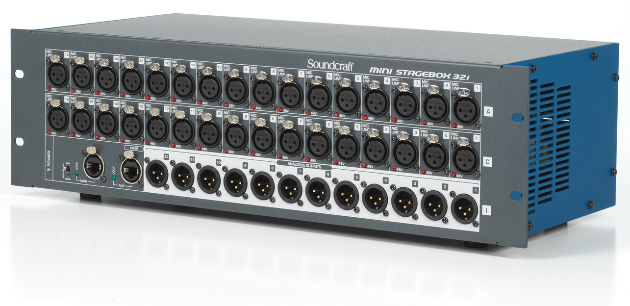 Soundcraft Mini Stagebox 32i digitaalinen lavarasia - St. Paul's Sound ...