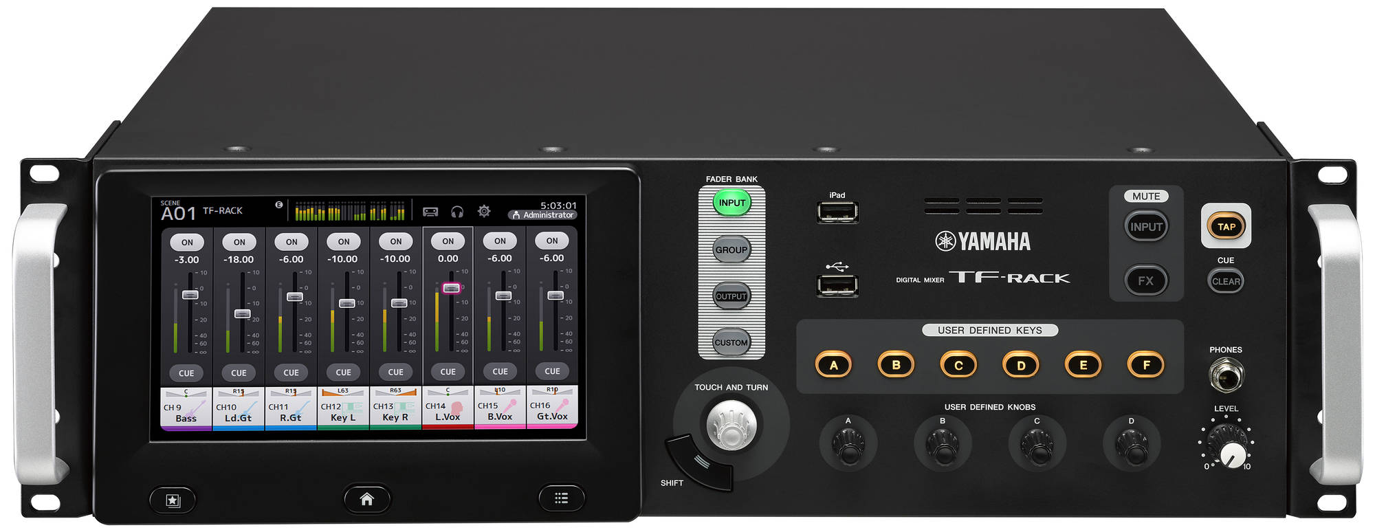 Yamaha TF-Rack digitaalimikseri - St. Paul's Sound verkkokauppa